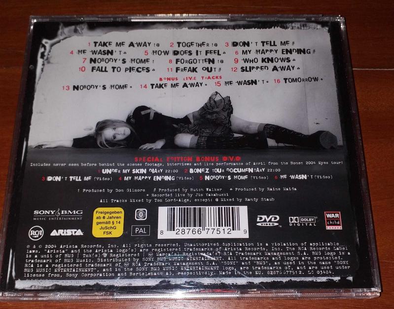 Avril Lavigne Under My Skin Special Edition