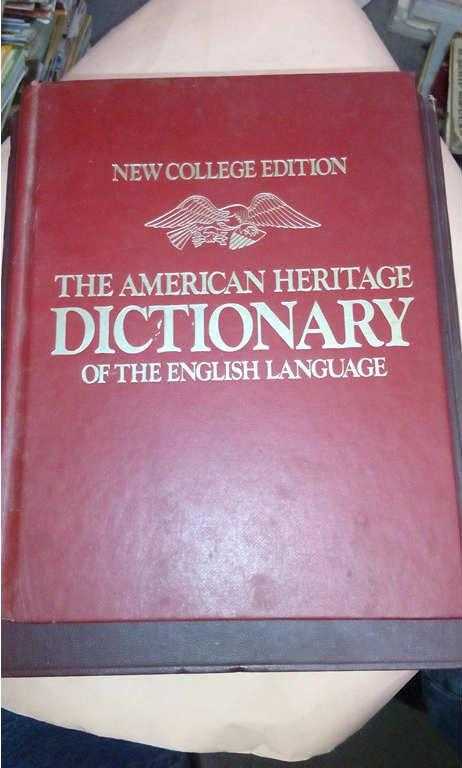 American Heritage Dictionary First Edition