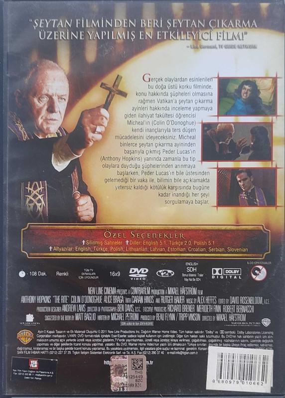 The Rite Dvd Cover
