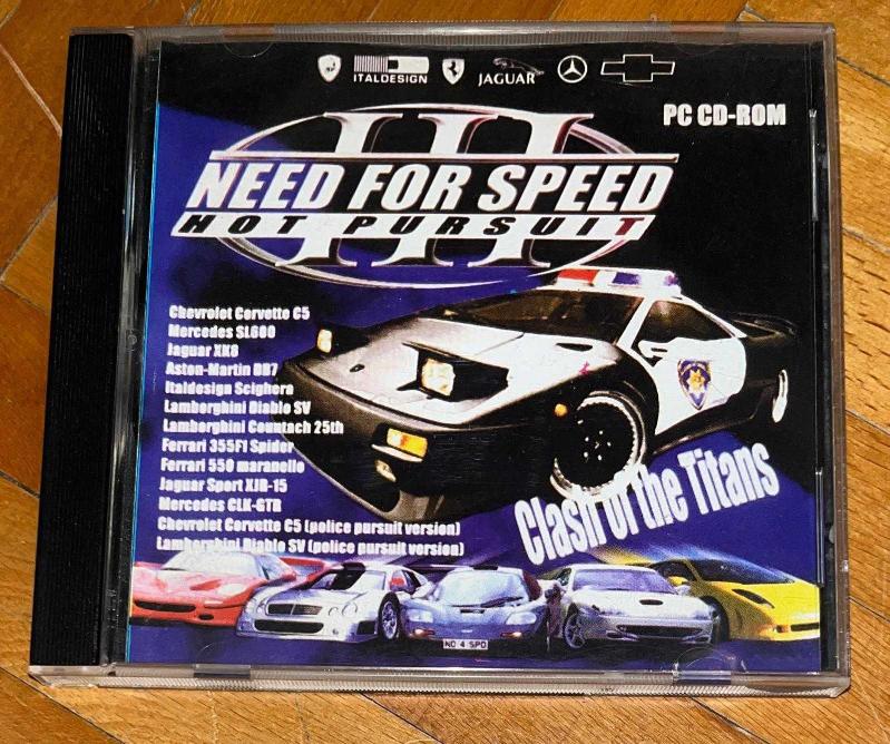 Need For Speed Iii Hot Pursuit 1998 Box Cover Art