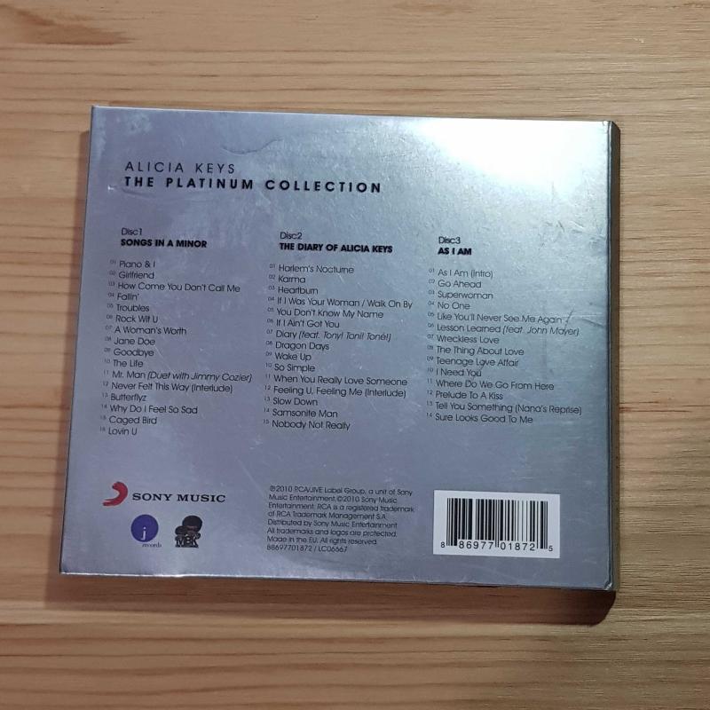 The Platinum Collection Alicia Keys Album Alicia Keys' 'Songs In A